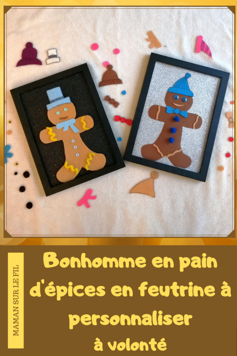 Bonhomme de pain d'épices à personnaliser à volonté {Activité} - Maman ...