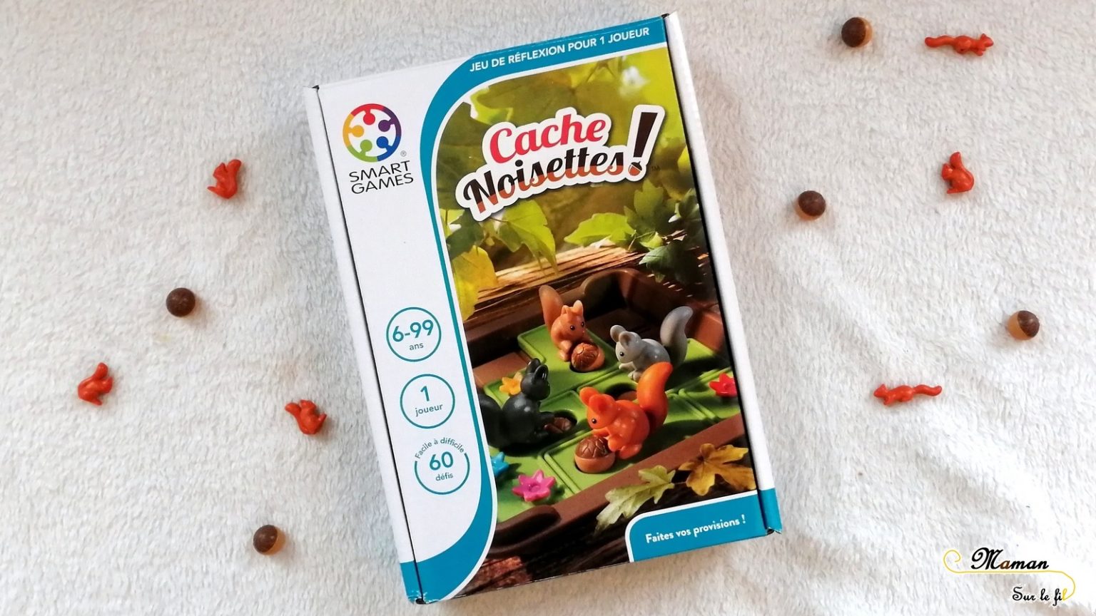 Cache Noisettes ! de SmartGames {Jeu} - Maman Sur Le Fil