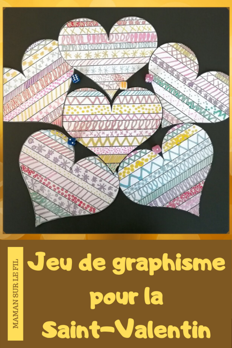 Jeu Graphique de la Saint-Valentin {Activité} - Maman Sur Le Fil