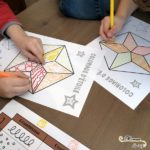 Des étoiles graphiques avec des dés {Activité} - Maman Sur Le Fil