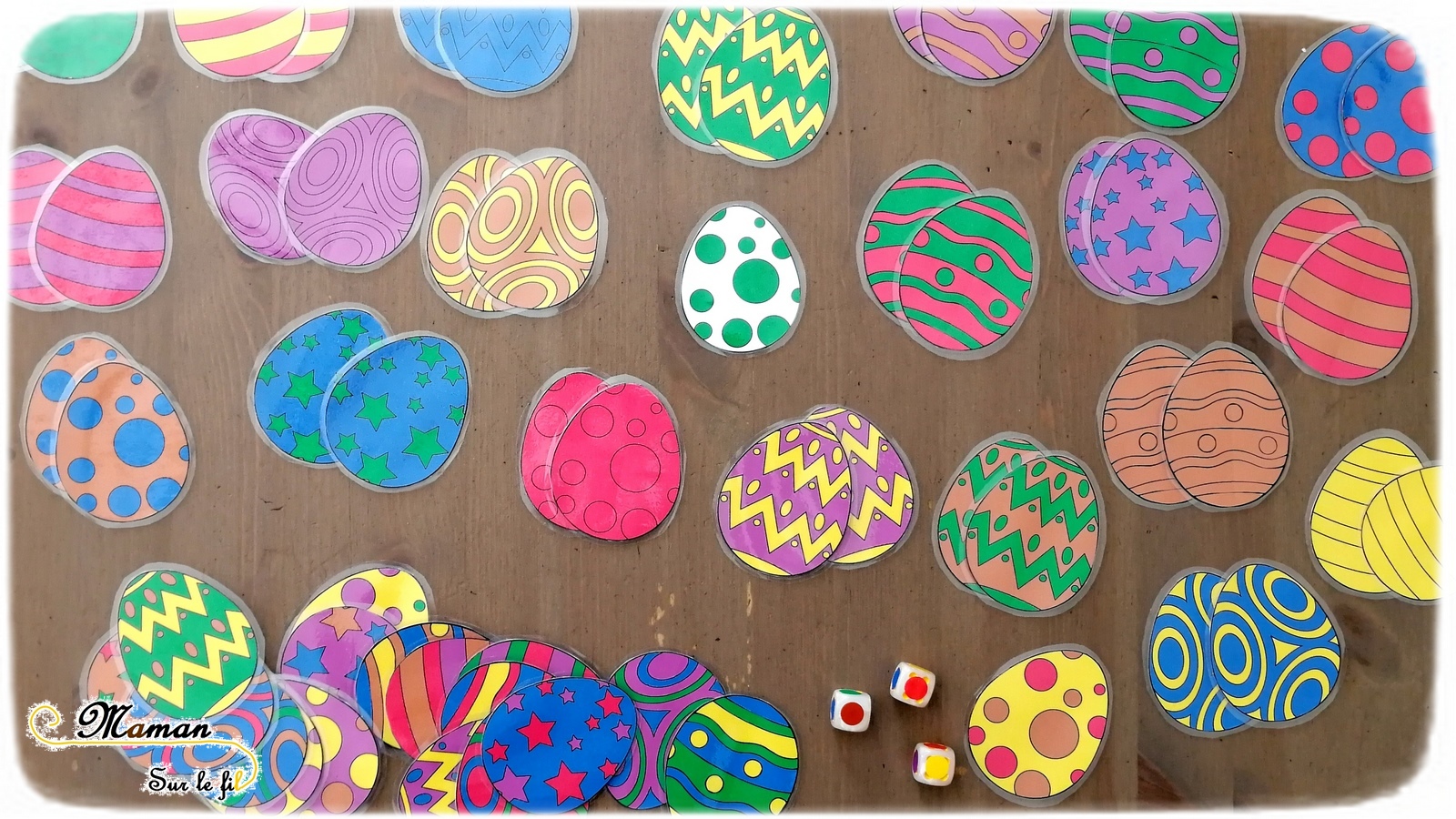 Jeu de Pâques 3 en 1 - Printable {Activité} - Maman Sur Le Fil