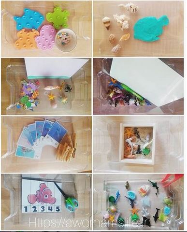 Puzzle Méduses en Carton {RV Sur Le Fil} - Maman Sur Le Fil