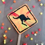 Panneau Attention Kangourous à l'essoreuse {Activité} - Maman Sur Le Fil