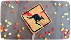 Panneau Attention Kangourous à l'essoreuse {Activité} - Maman Sur Le Fil