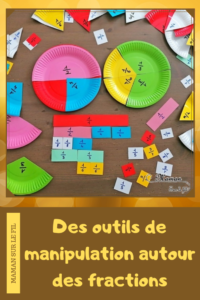 Outils de manipulation autour des fractions {Activité} - Maman Sur Le Fil