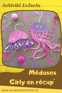 Méduses Girly en récup' {Activité} - Maman Sur Le Fil