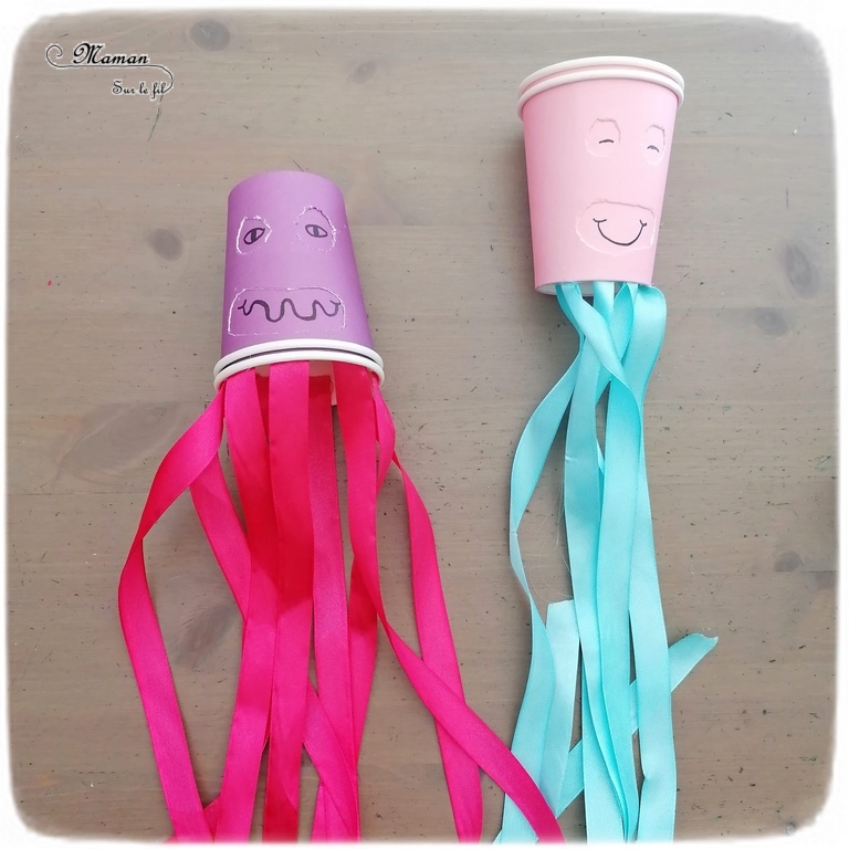 Méduses qui changent de visage {Activité} - Maman Sur Le Fil