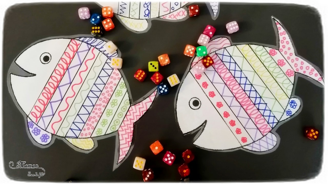 Modèles De Poissons à Imprimer