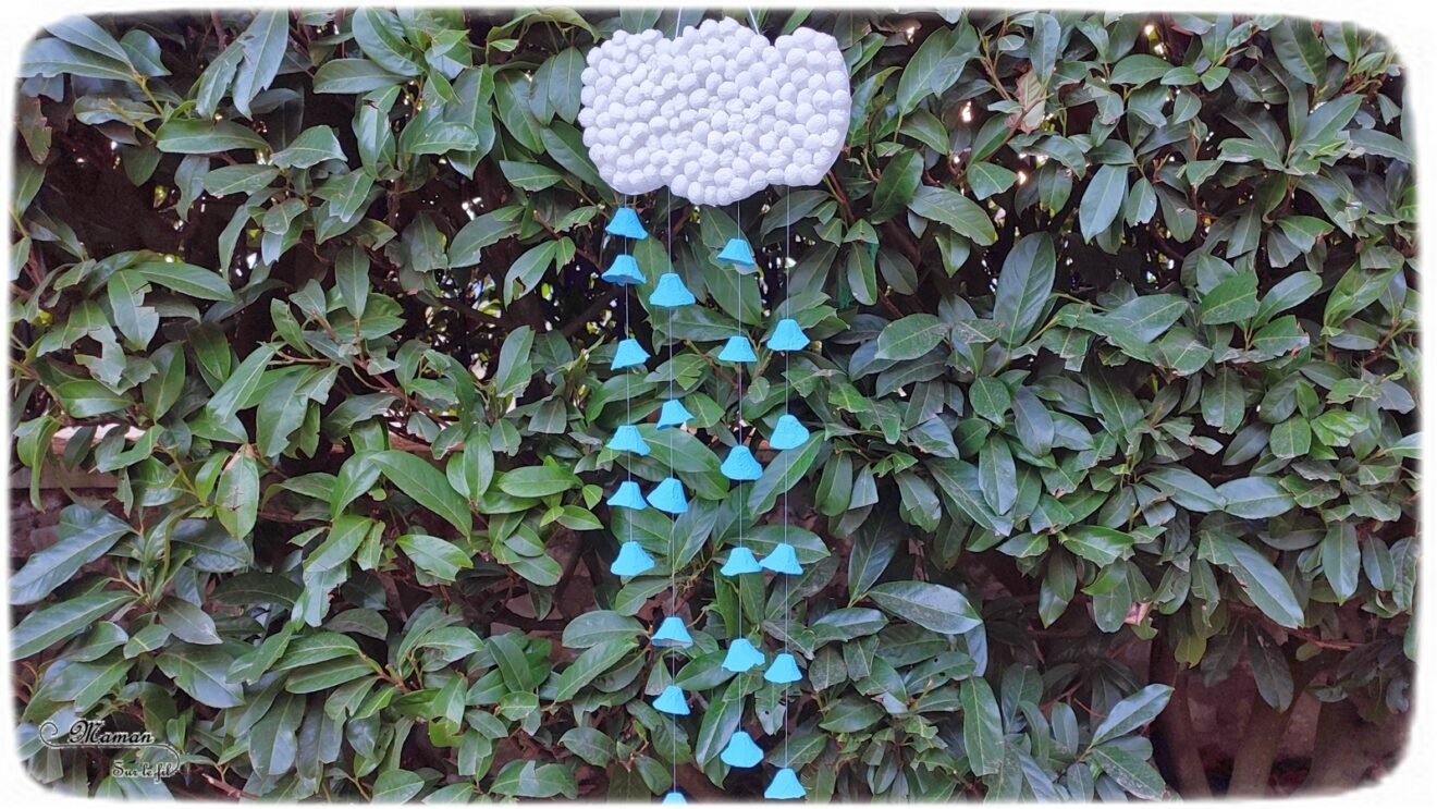 Nuage et pluie en flocons de maïs et Récup' {Activité} - Maman Sur Le Fil