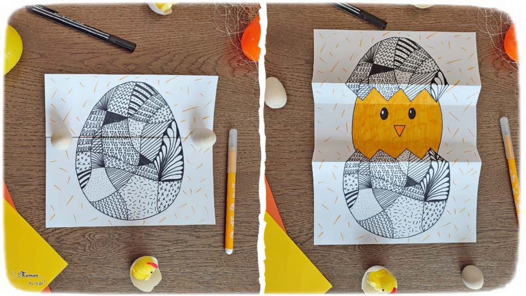 Oeuf surprise et son poussin {Activité} - Maman Sur Le Fil