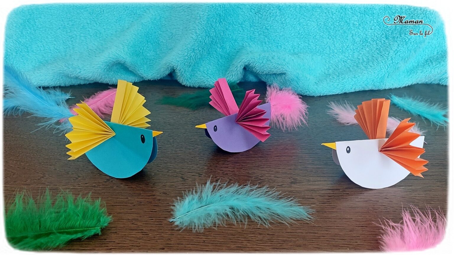 Oiseaux Culbuto en papier {Activité} - Maman Sur Le Fil