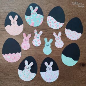 Jeu des petits lapins de Pâques {Activité} - Maman Sur Le Fil