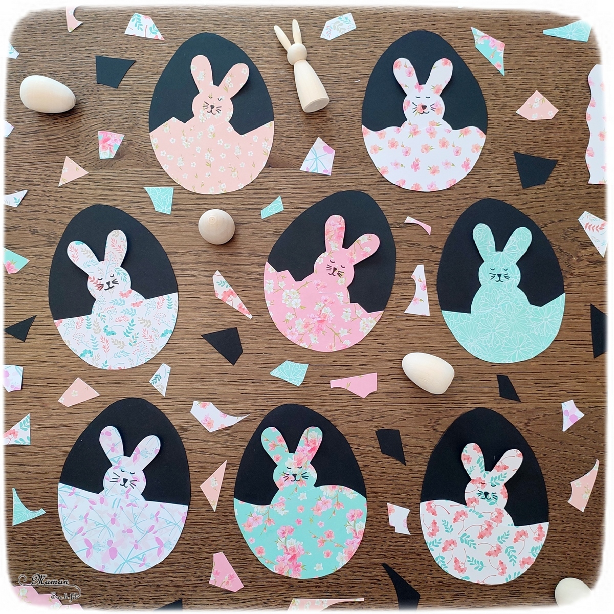 Jeu des petits lapins de Pâques {Activité} - Maman Sur Le Fil