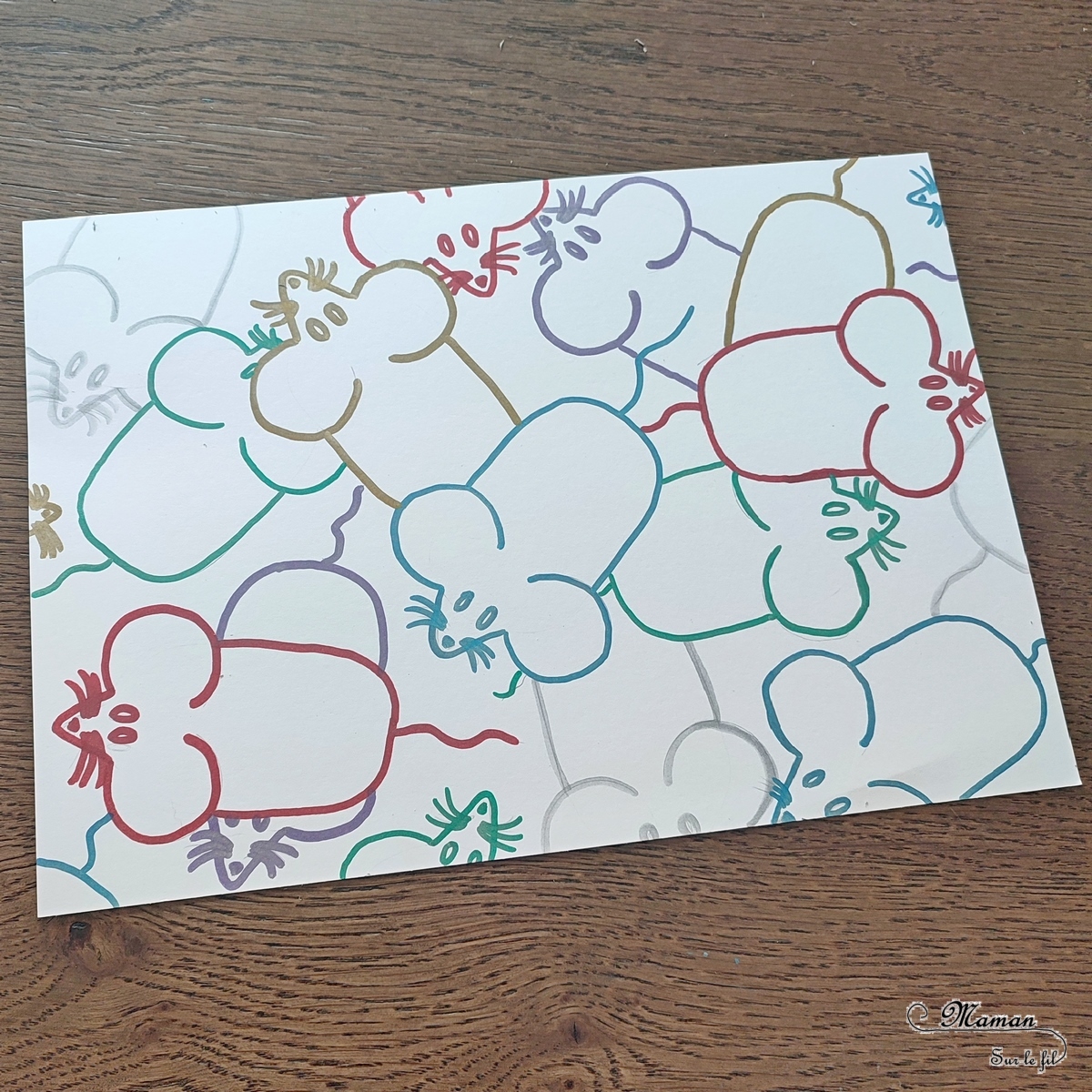 Dessiner des souris graphiques avec une souris {Activité} - Maman Sur ...