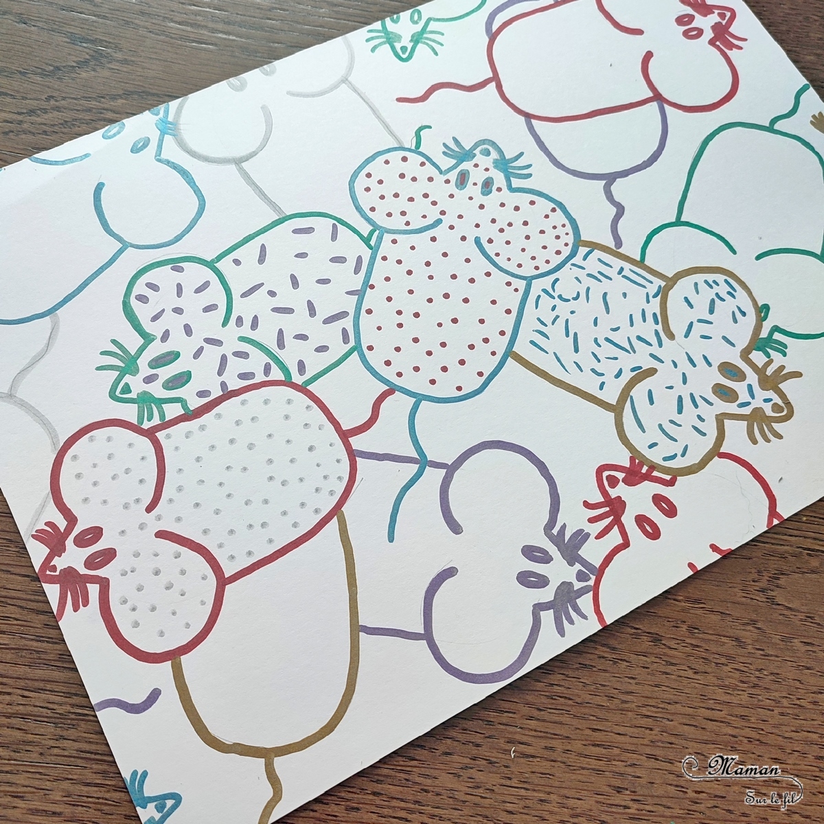 Dessiner des souris graphiques avec une souris {Activité} - Maman Sur ...