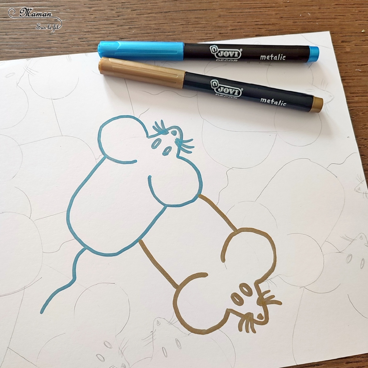 Dessiner des souris graphiques avec une souris {Activité} - Maman Sur ...