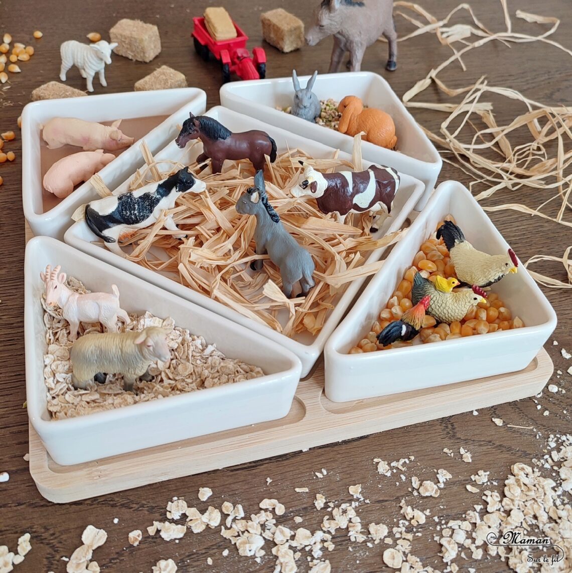 Récapitulatif d'idées d'activités autour de la ferme {Activité} - Maman ...