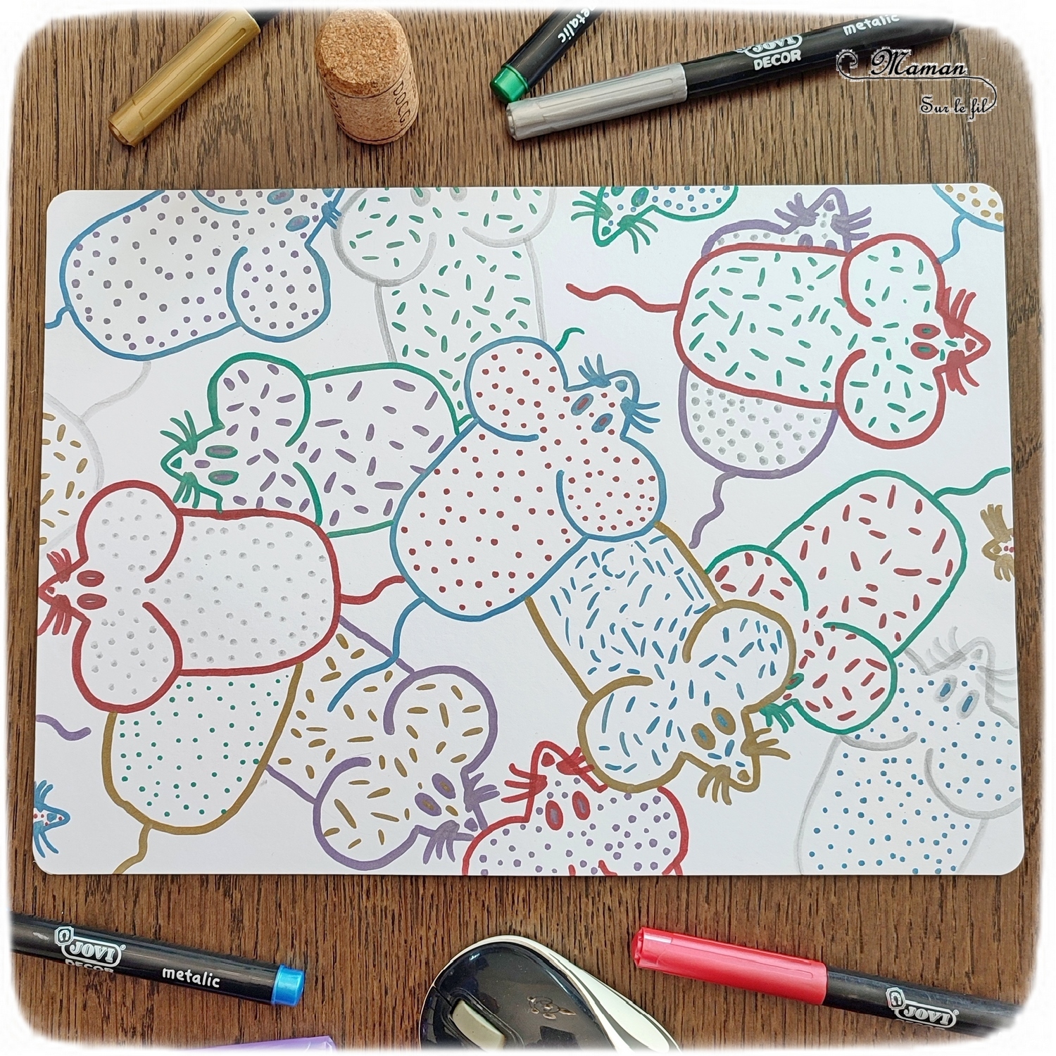 Dessiner des souris graphiques avec une souris {Activité} - Maman Sur ...