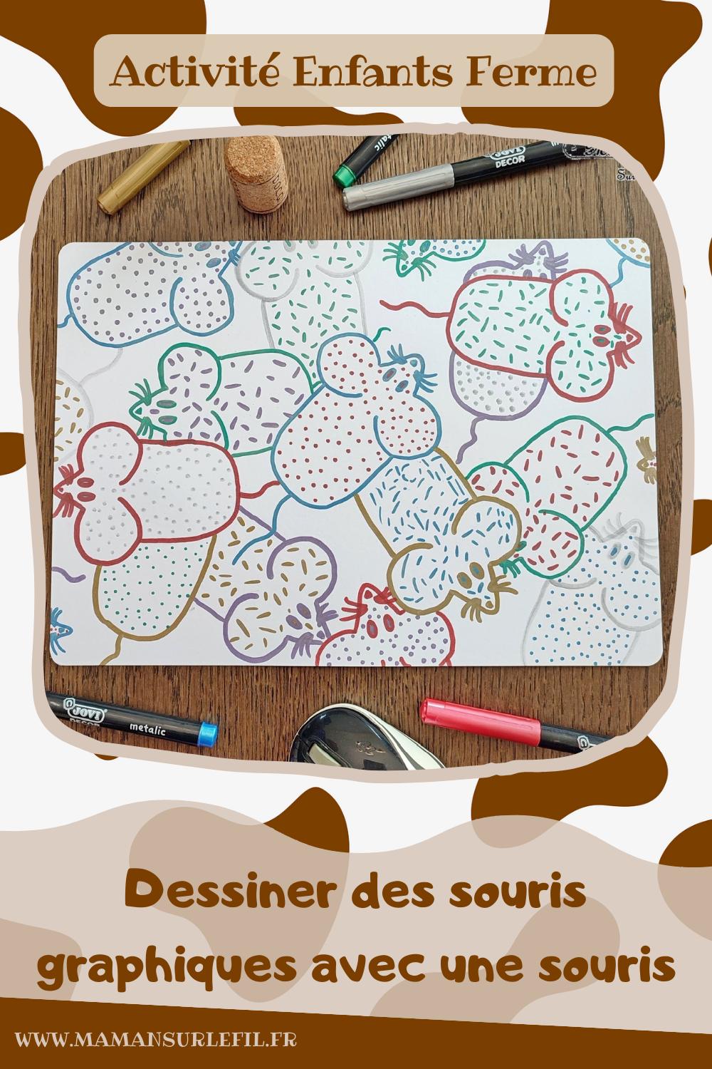 Dessiner des souris graphiques avec une souris {Activité} - Maman Sur ...
