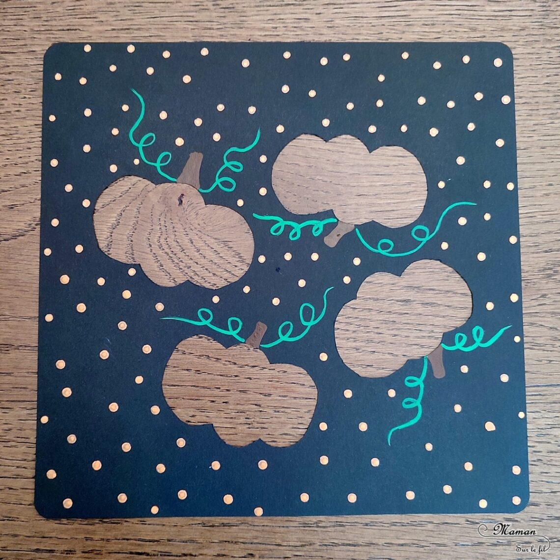 Roue de citrouilles qui changent de couleurs {Activité} - Maman Sur Le Fil