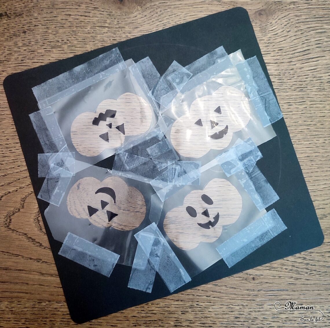 Roue de citrouilles qui changent de couleurs {Activité} - Maman Sur Le Fil