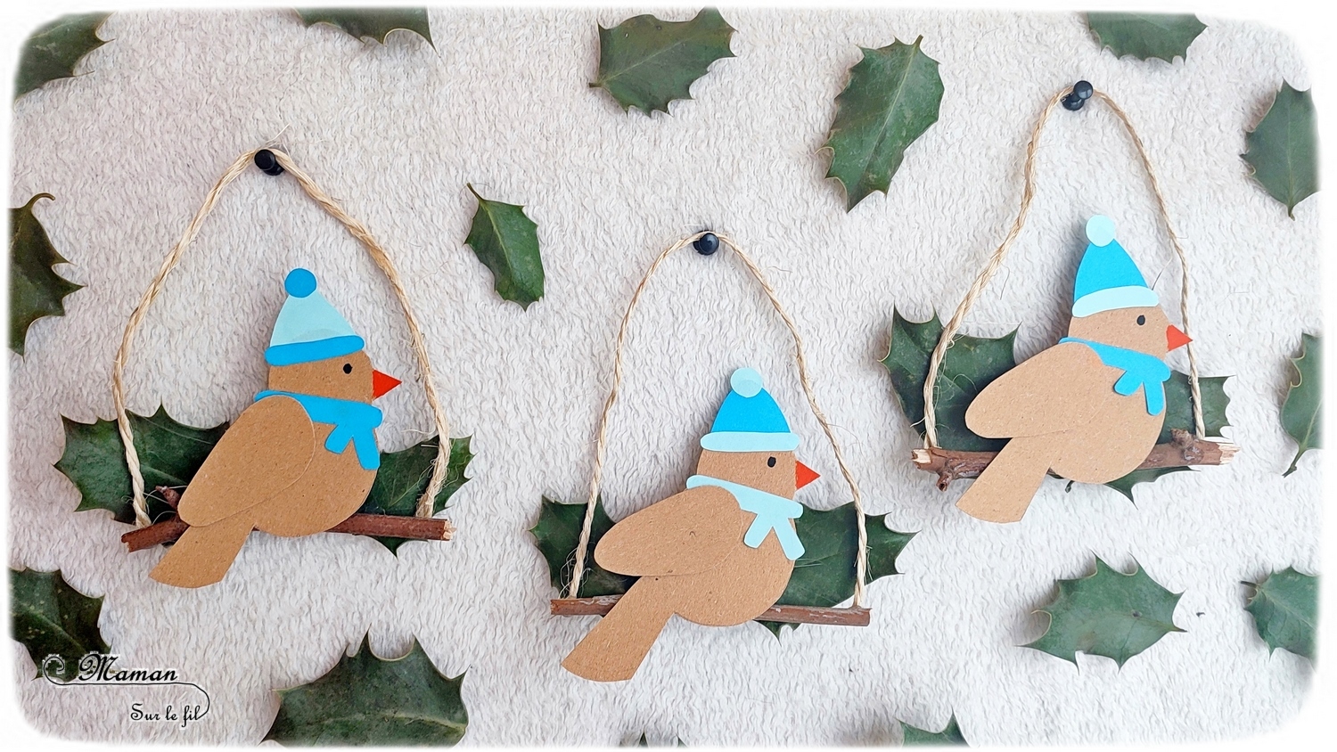 Oiseaux d'hiver frigorifiés {Activité} - Maman Sur Le Fil