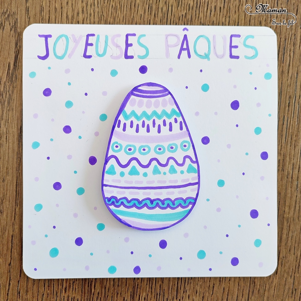 Cartes de Pâques qui bougent {Activité} - Maman Sur Le Fil