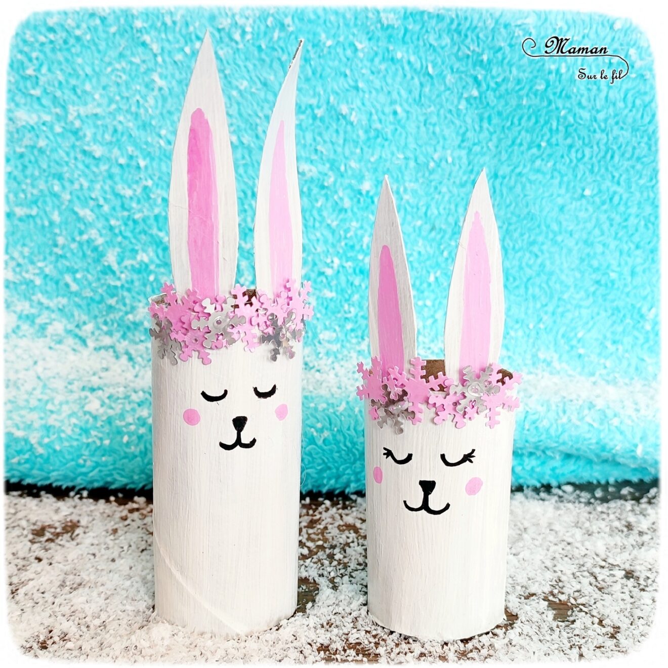 Lapins polaires en récup' {Activité} - Maman Sur Le Fil
