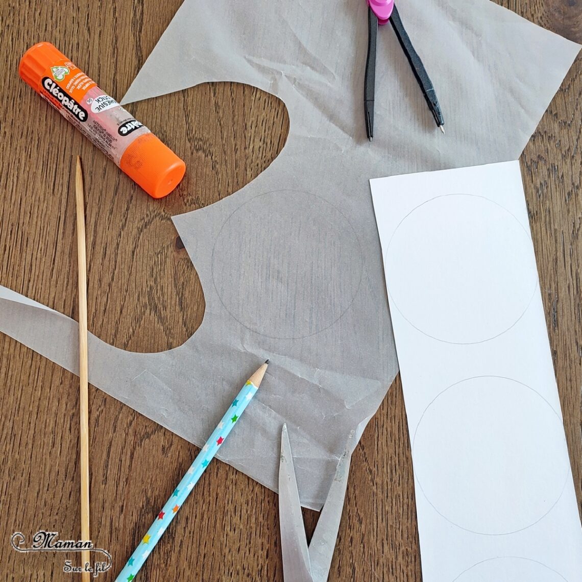 Thaumatropes gourmands {Activité} - Maman Sur Le Fil
