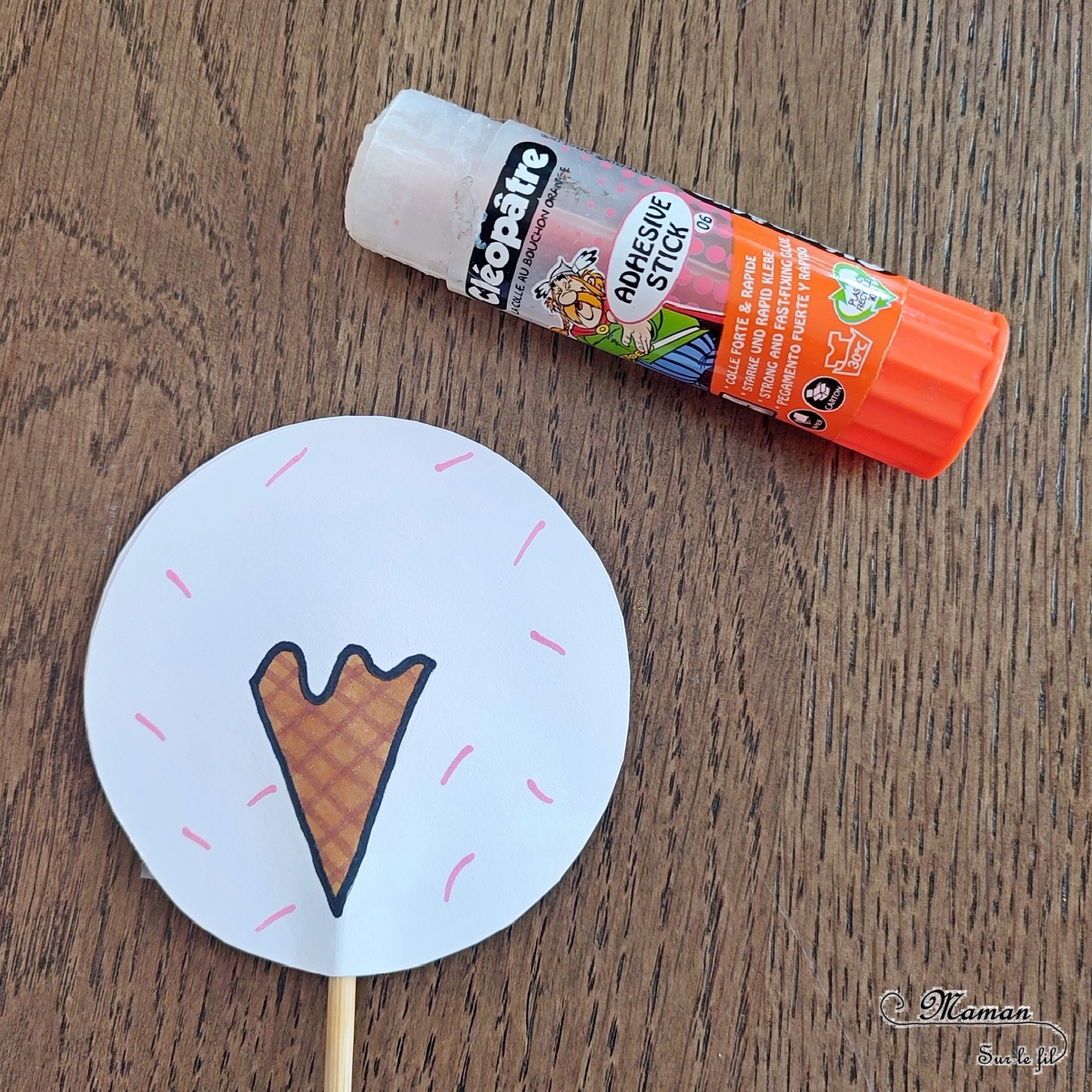 Thaumatropes gourmands {Activité} - Maman Sur Le Fil