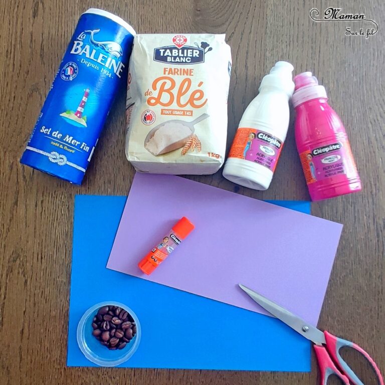 Cupcake en peinture à la farine {Activité} - Maman Sur Le Fil