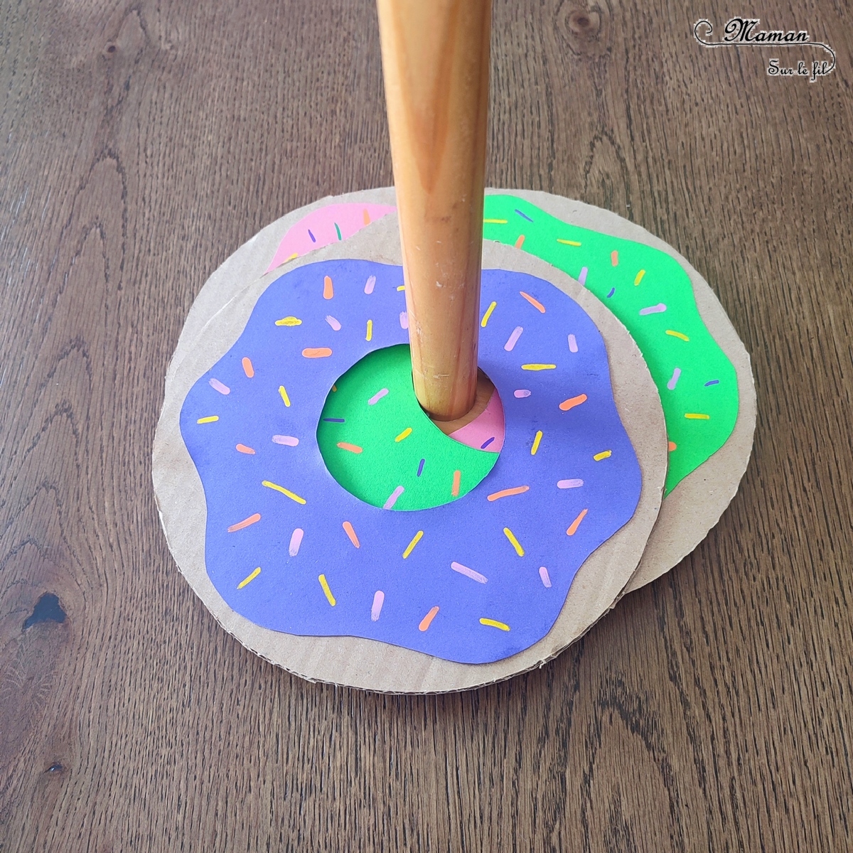Jeu DIY : Donuts à lancer {Activité} - Maman Sur Le Fil