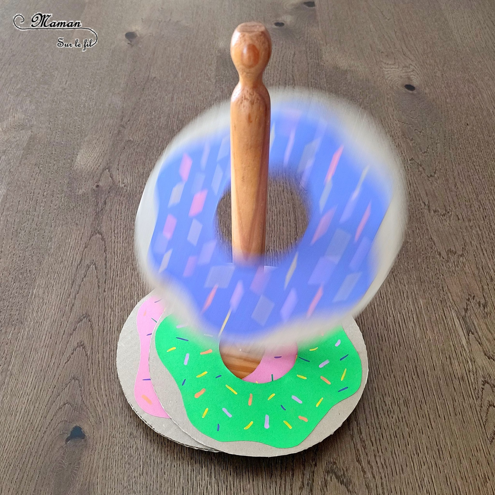 Jeu DIY : Donuts à lancer {Activité} - Maman Sur Le Fil