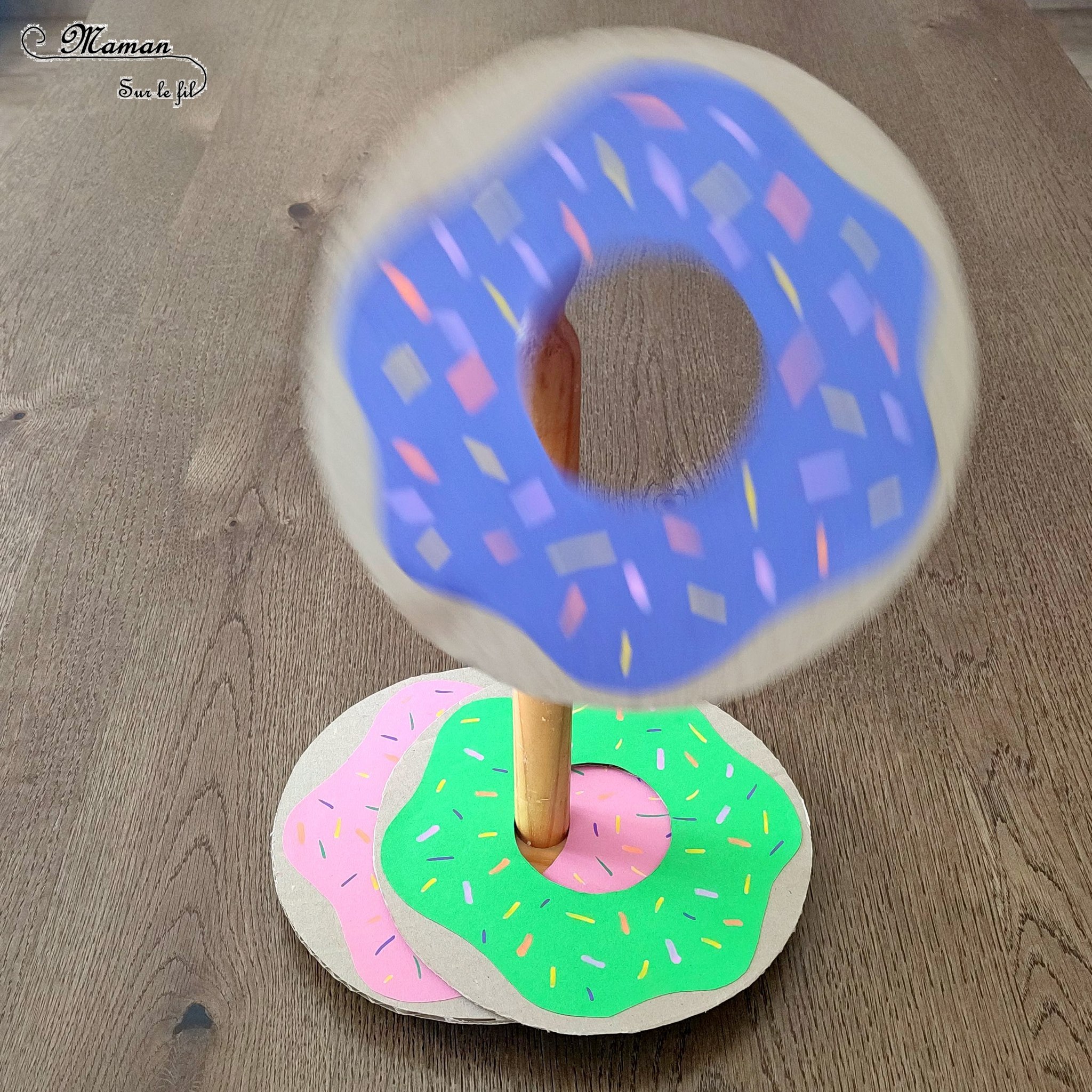 Jeu DIY : Donuts à lancer {Activité} - Maman Sur Le Fil
