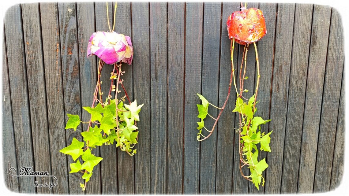 Méduses Nature et Récup' {Activité} - Maman Sur Le Fil