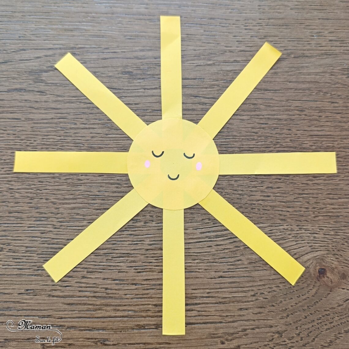 Cartes Soleil sur ressort {Activité} - Maman Sur Le Fil