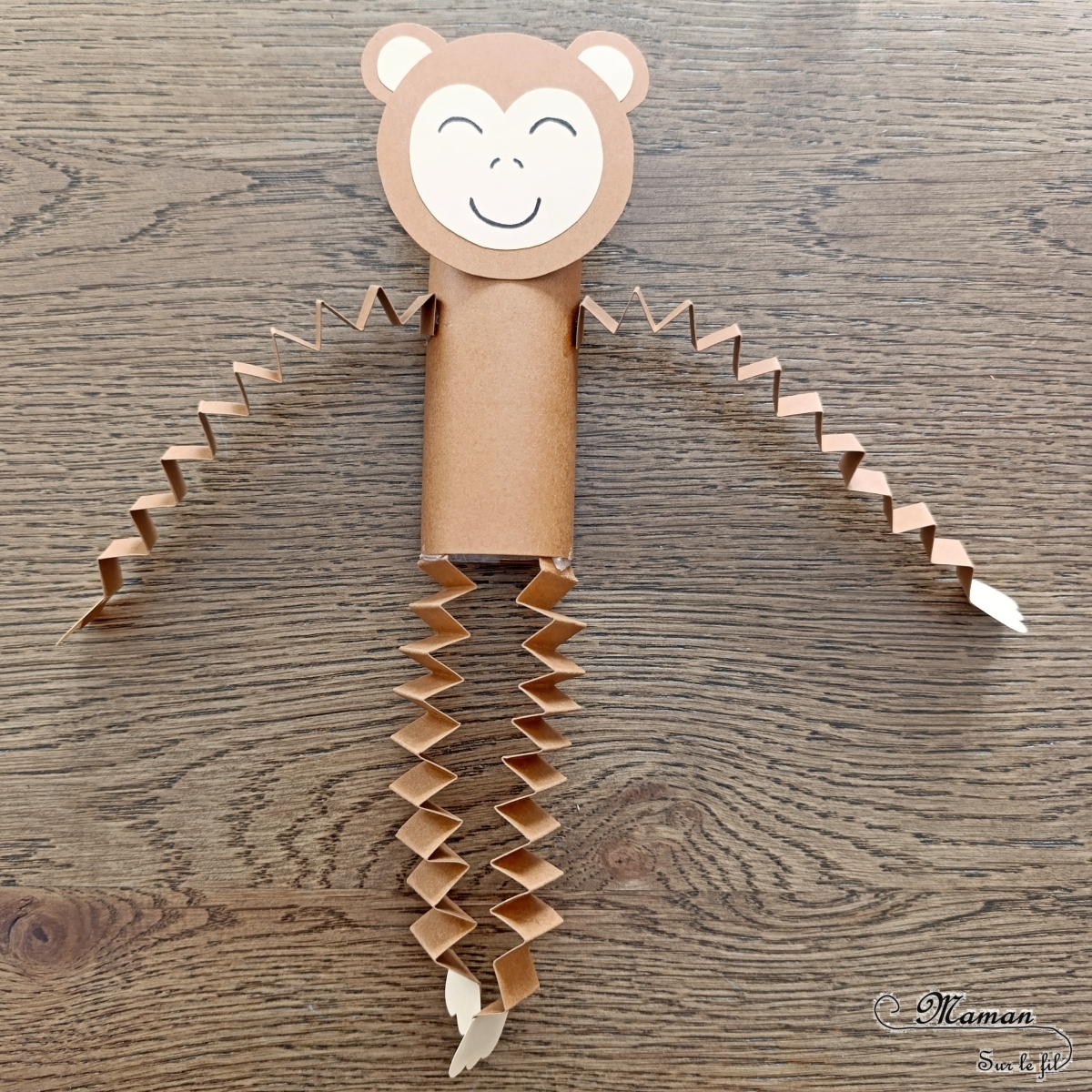 Singe en récup' sur sa balançoire {Activité} - Maman Sur Le Fil