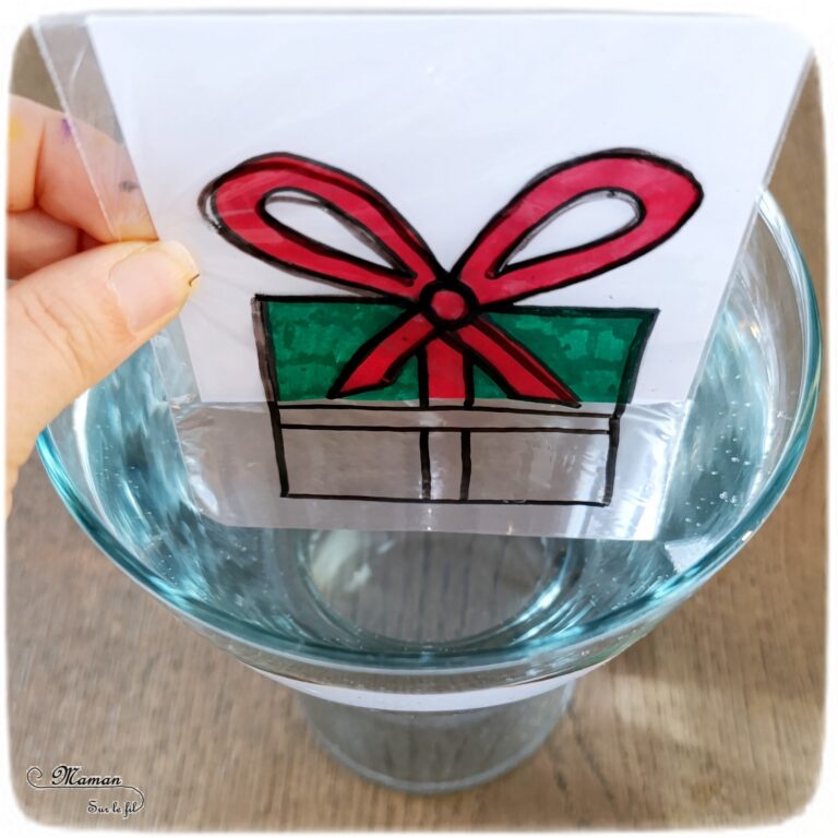 Expérience de Noël : les couleurs qui disparaissent {Activité} - Maman ...