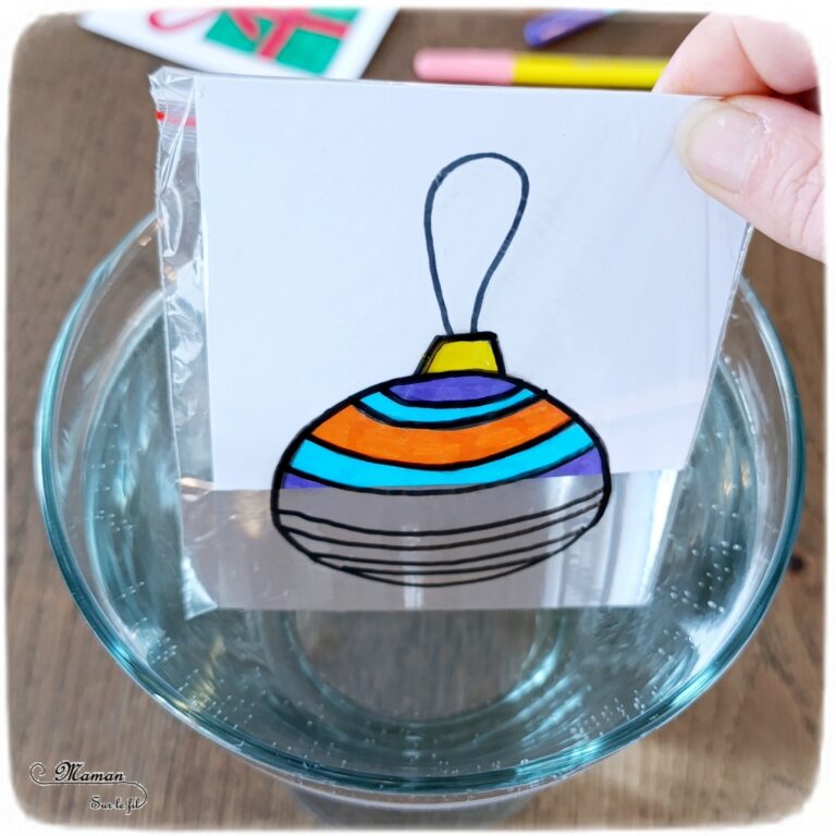 Expérience de Noël : les couleurs qui disparaissent {Activité} - Maman ...