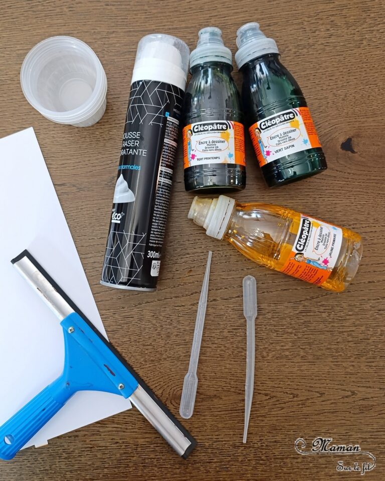 Trèfles de la Saint-Patrick à la mousse à raser {Activité} - Maman Sur ...