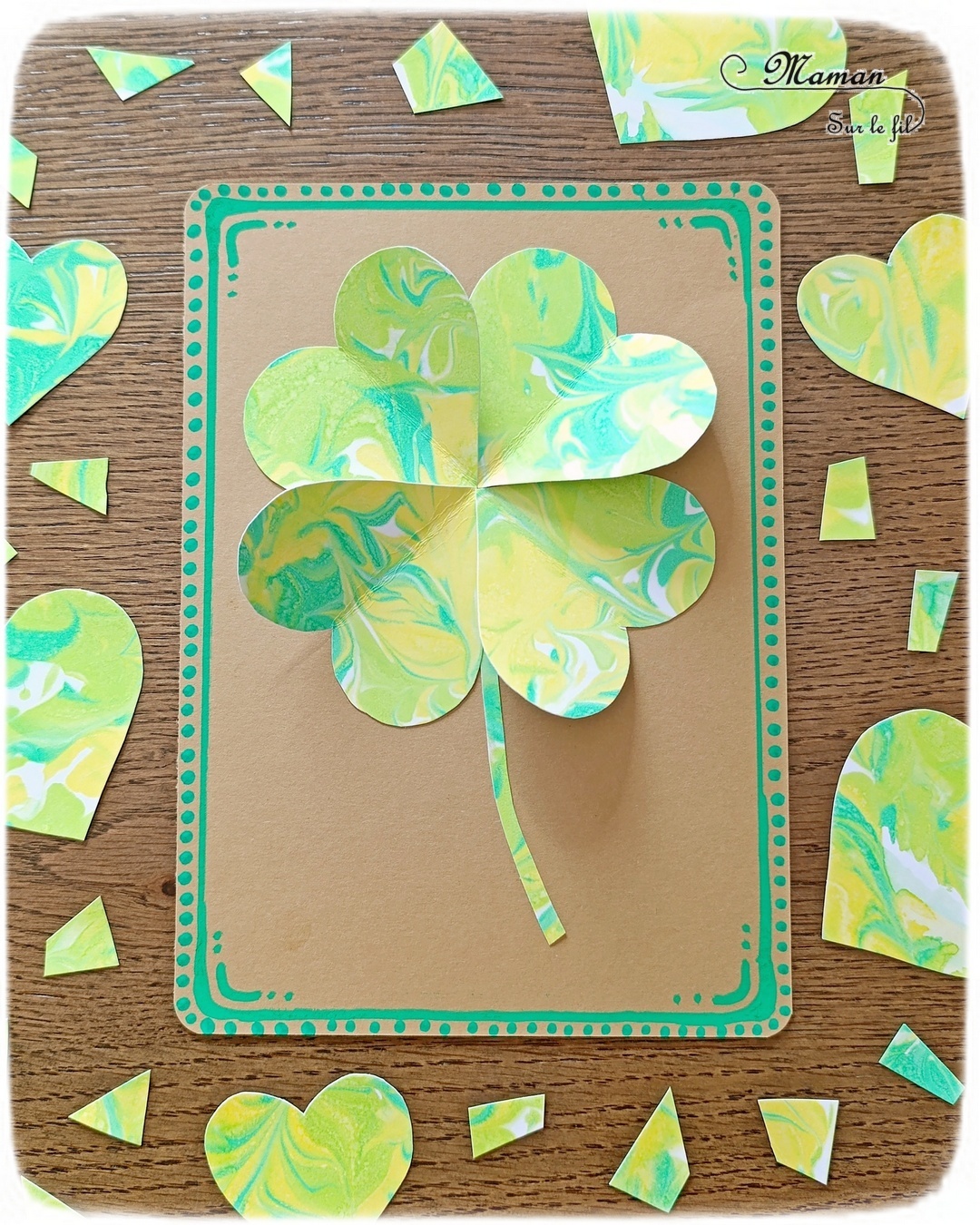 Trèfles de la Saint-Patrick à la mousse à raser {Activité} - Maman Sur ...