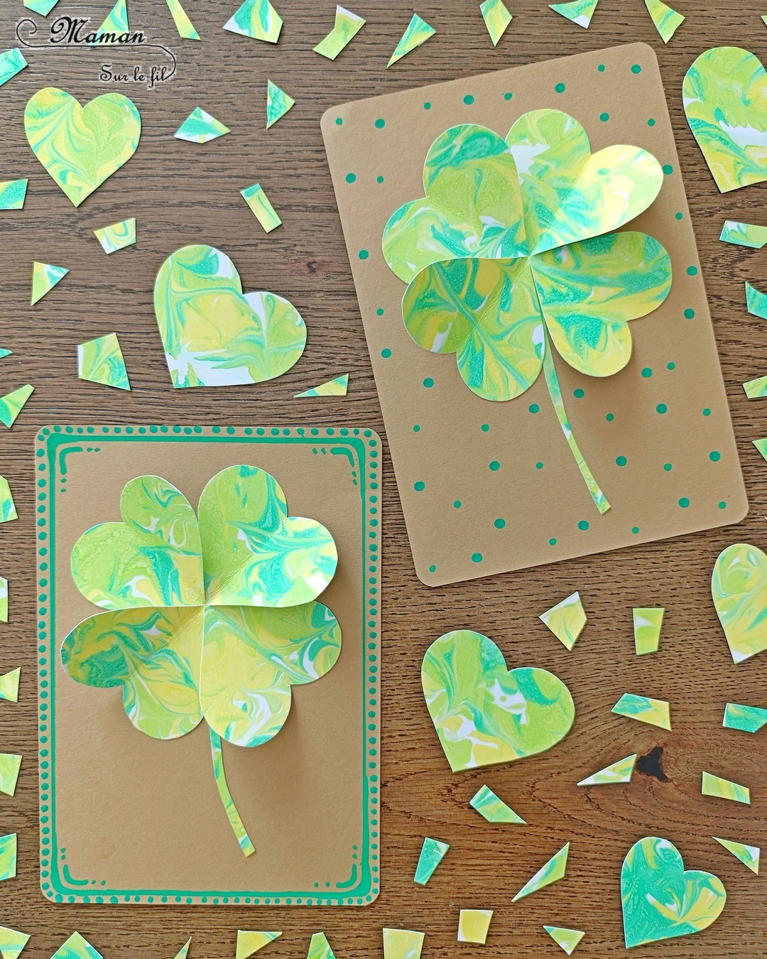 Trèfles de la Saint-Patrick à la mousse à raser {Activité} - Maman Sur ...