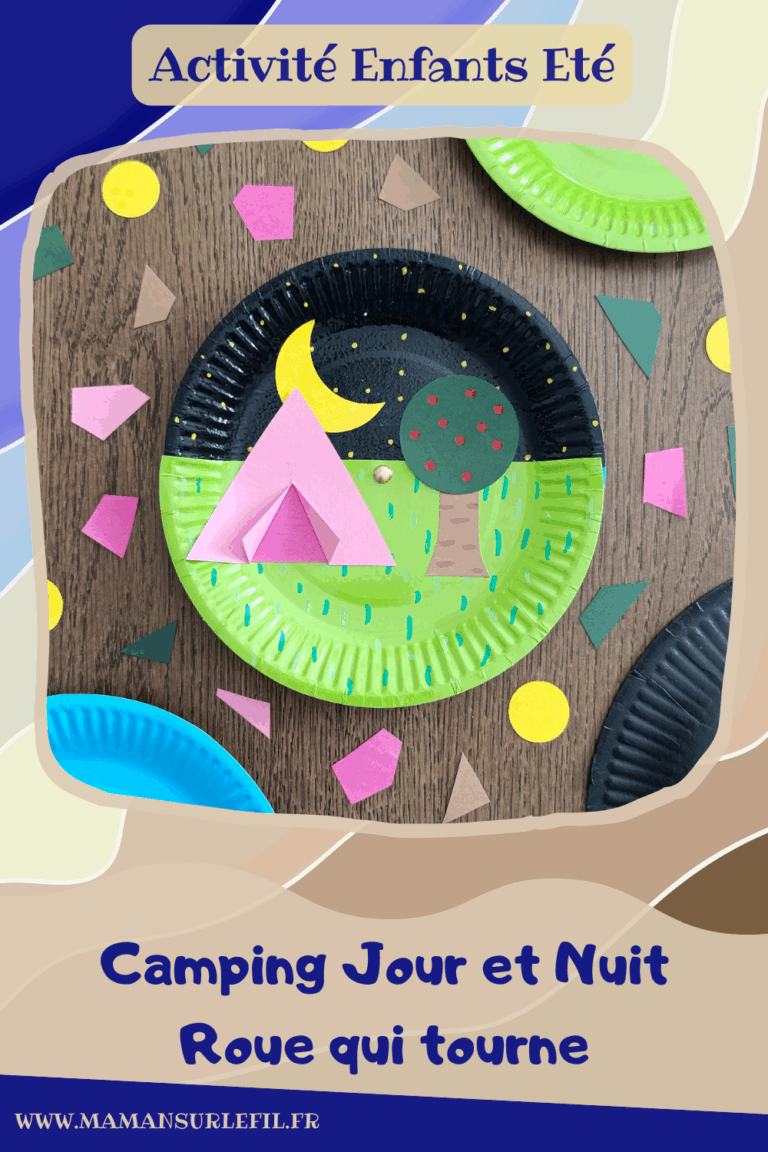 Camping dans la nature de jour et de nuit {Activité} - Maman Sur Le Fil