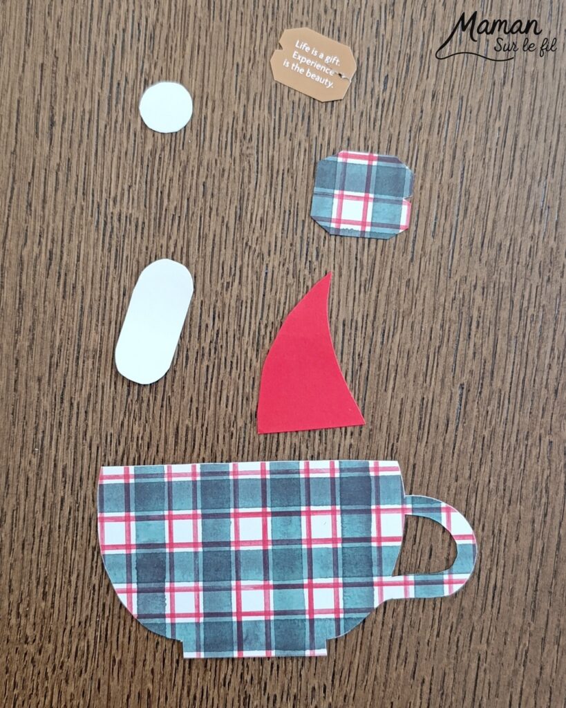 Carte Sachet de thé de Noël {Activité} - Maman Sur Le Fil